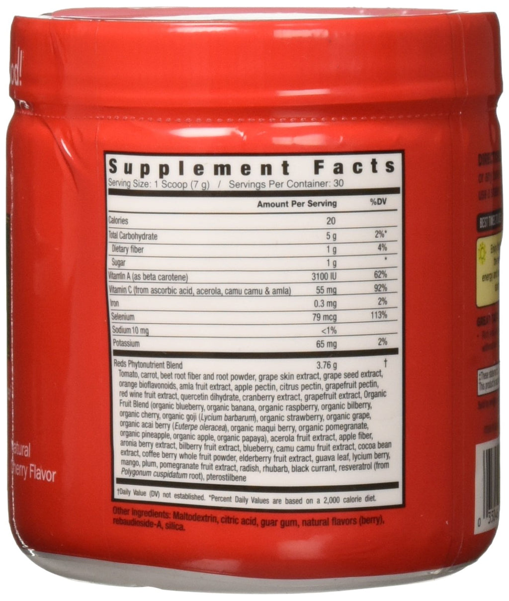 polyphenol-rich health supplement powder