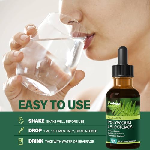 Polypodium Leucotomos drops for overall wellness