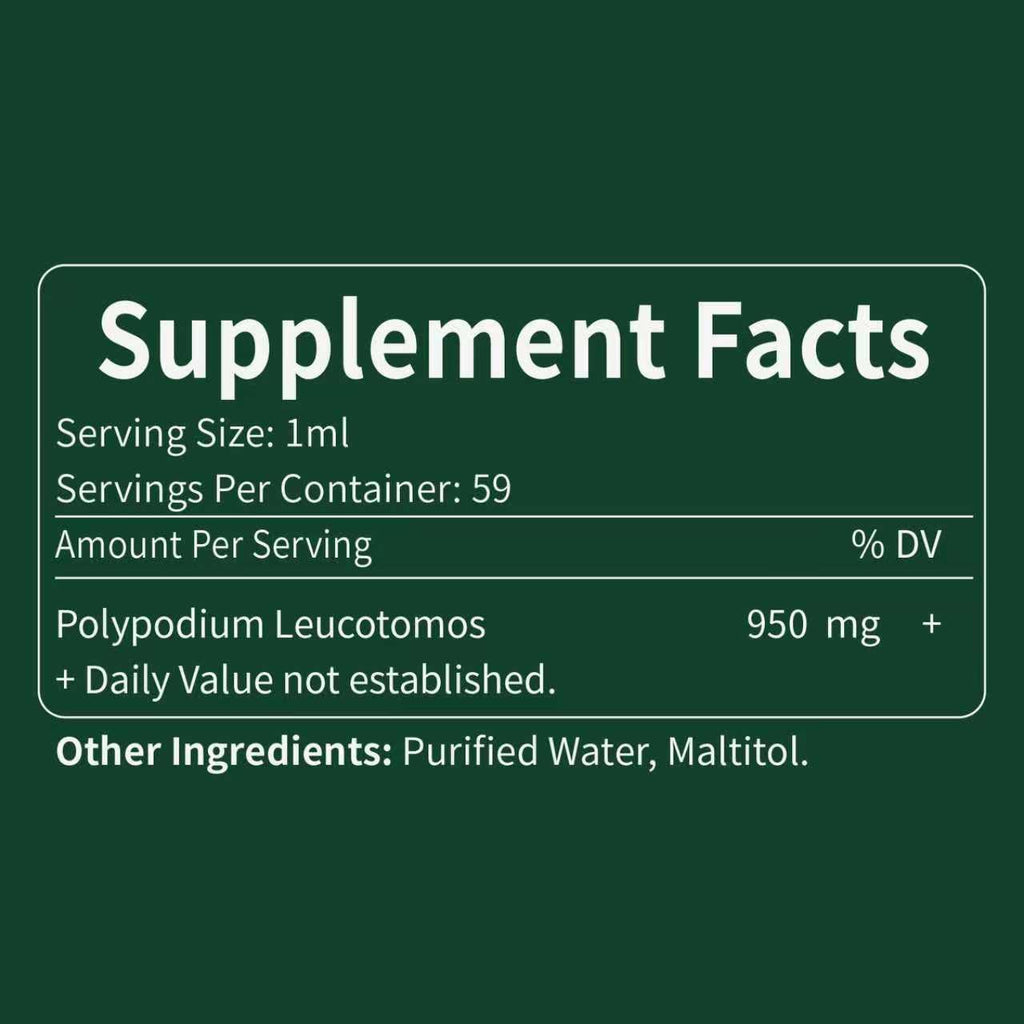 Polypodium leucotomos for overall health