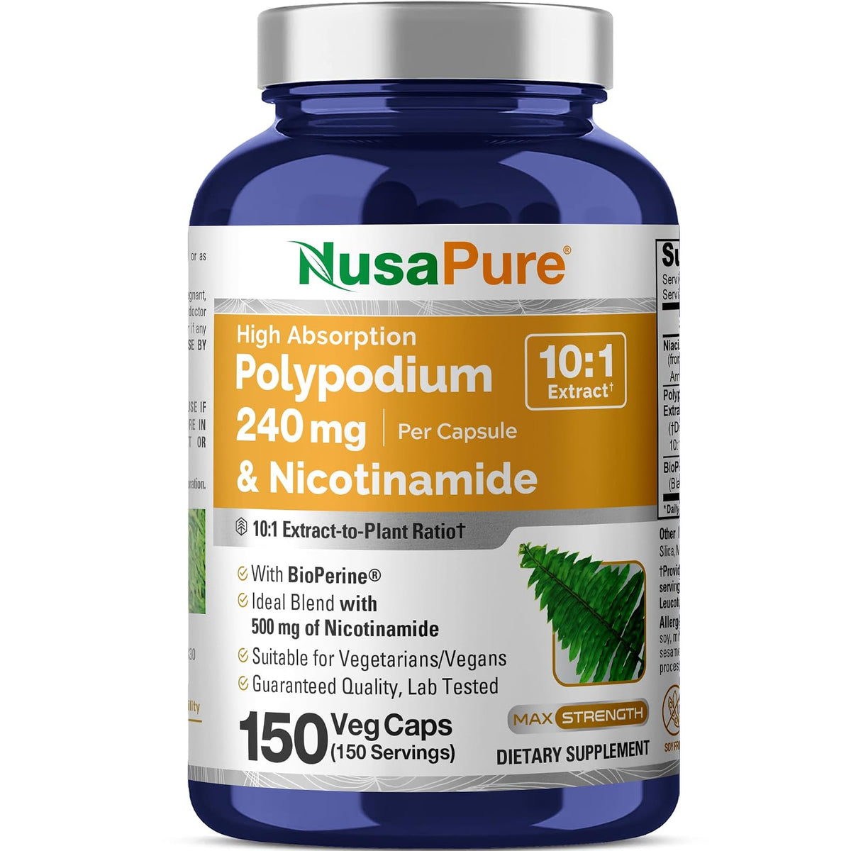Polypodium vitamin b complex capsules