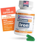 Polysaccharide iron complex capsules