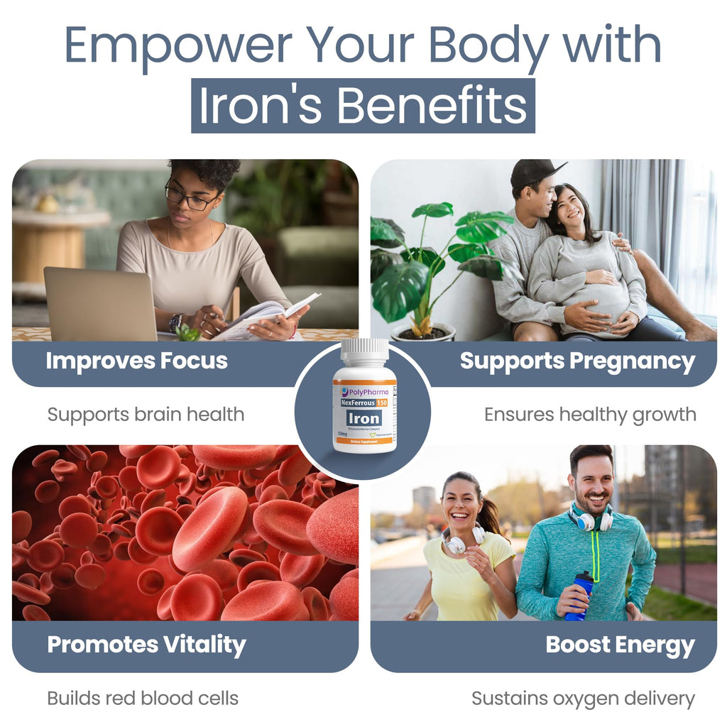 Polysaccharide iron for better absorption
