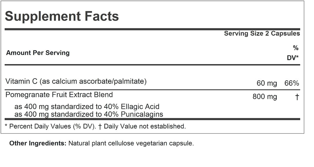 Pomegranate 40-40 Complex for immune support