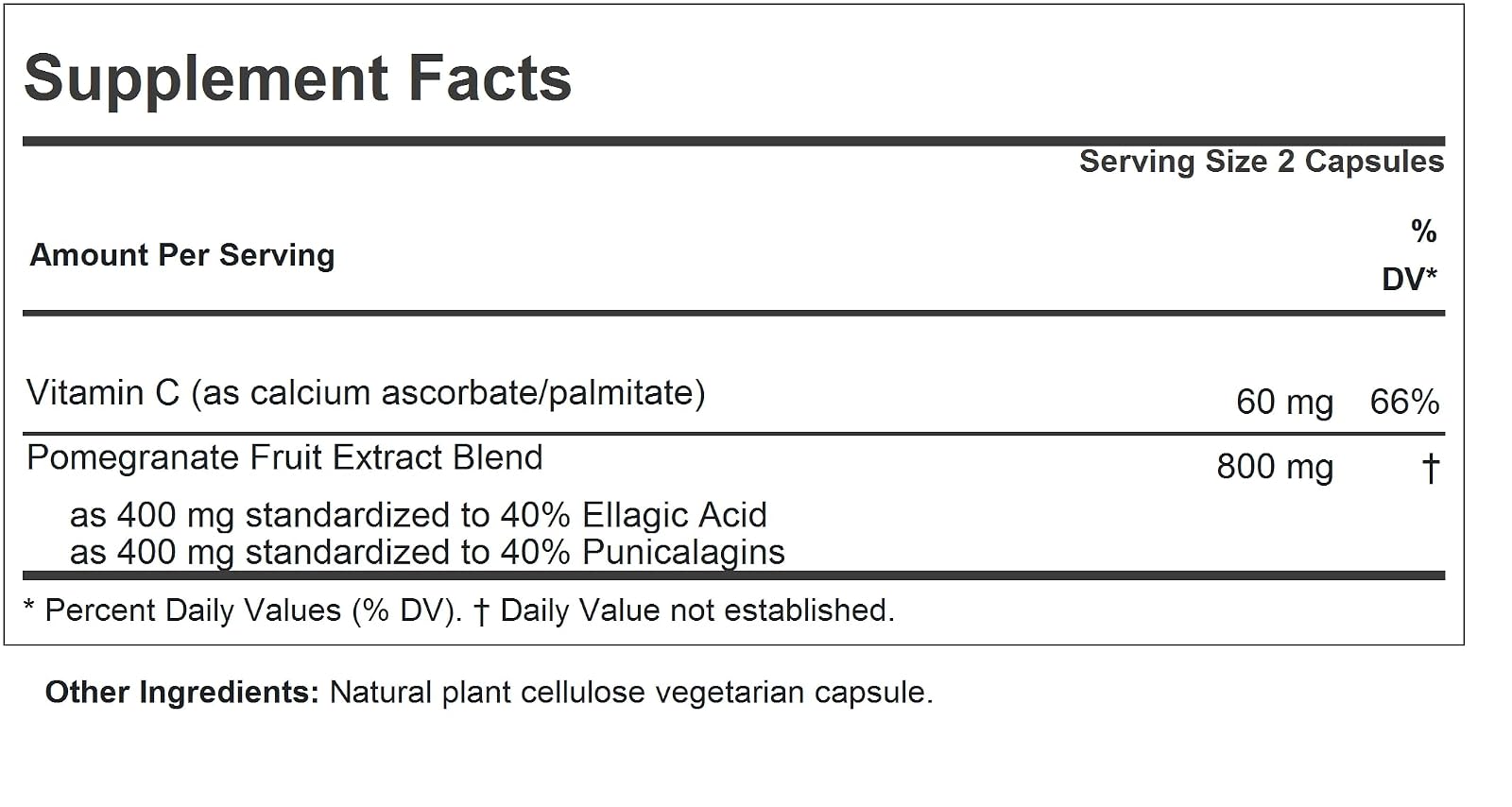 Pomegranate 40-40 Complex for immune support