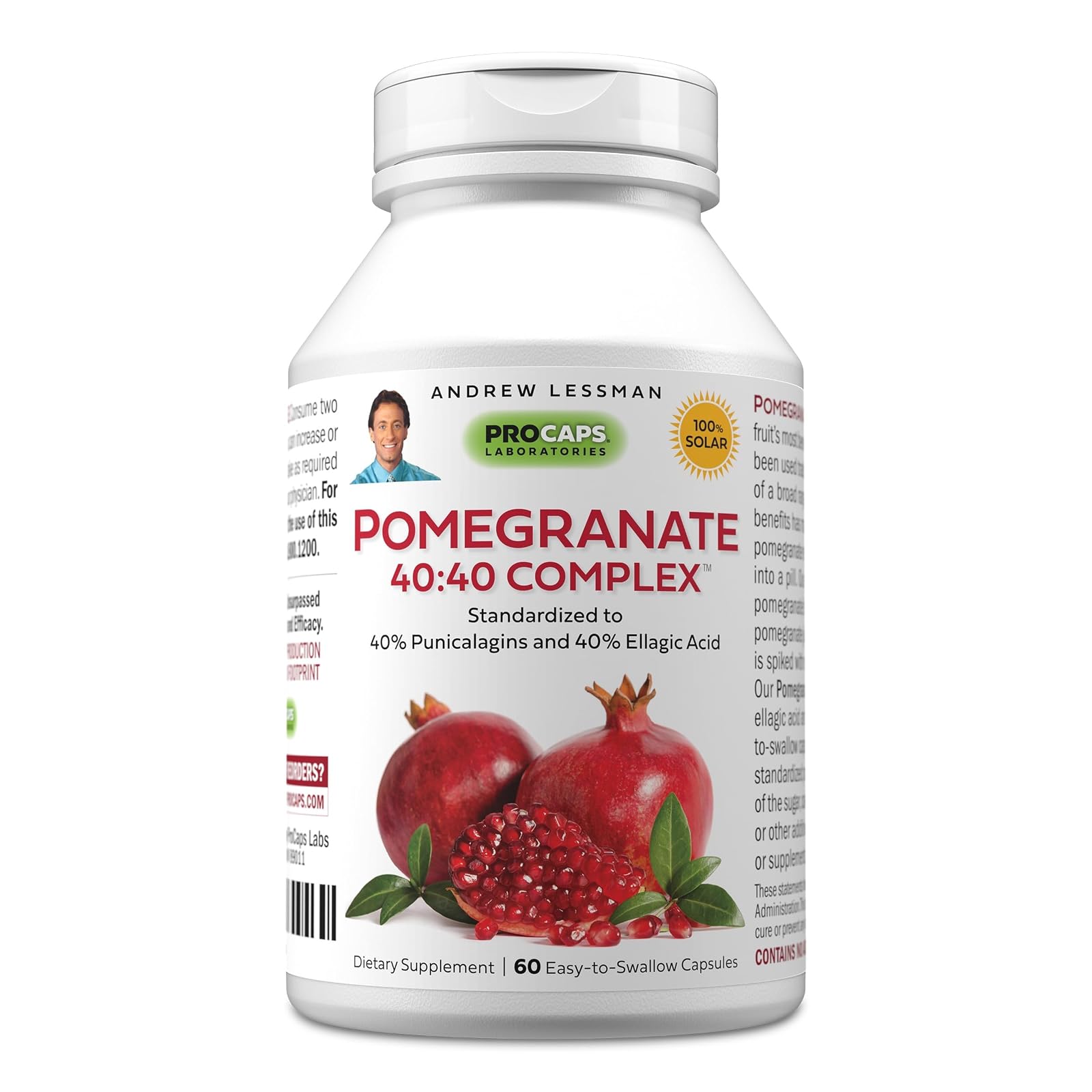 Pomegranate 40-40 multivitamin capsules