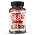 Pomegranate antioxidant capsules for health