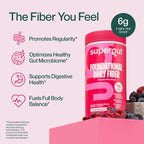 Pomegranate berry fiber supplement