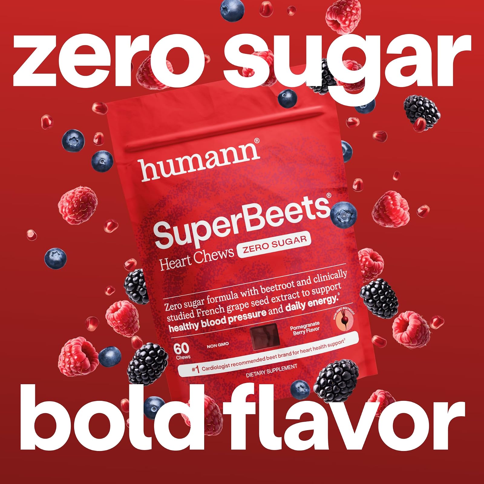 Pomegranate Berry heart health chews