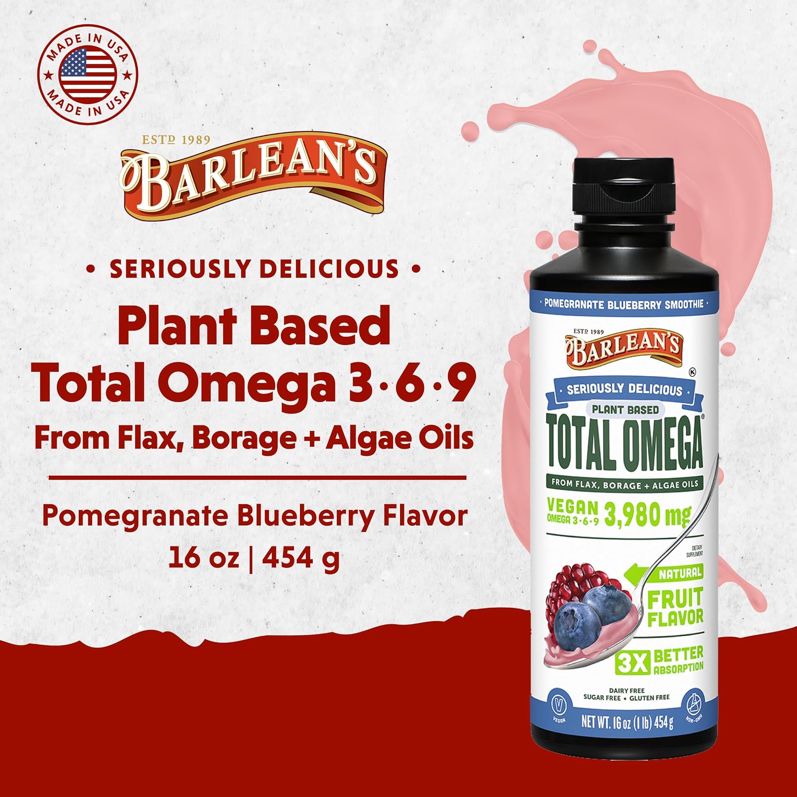 Pomegranate Borage oil for healthy skin