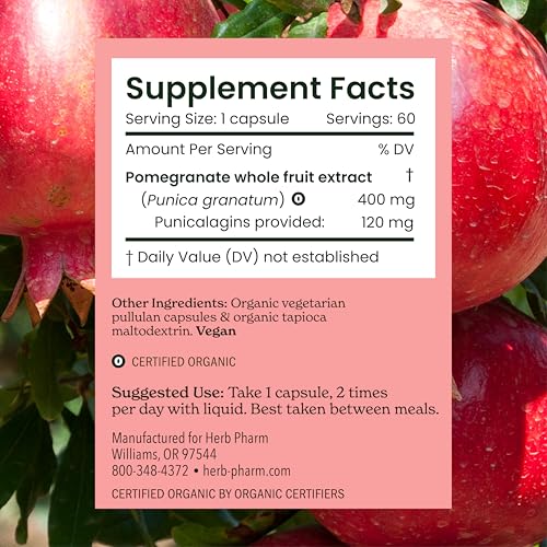 pomegranate capsules for cardiovascular support