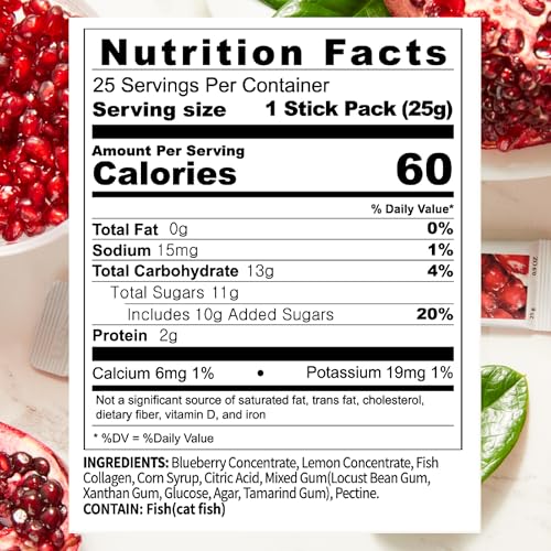 pomegranate collagen gummies for beauty
