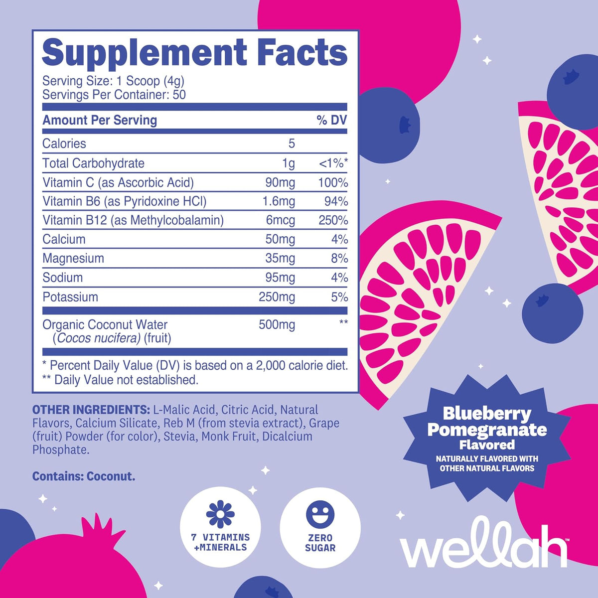 pomegranate electrolyte powder for hydration