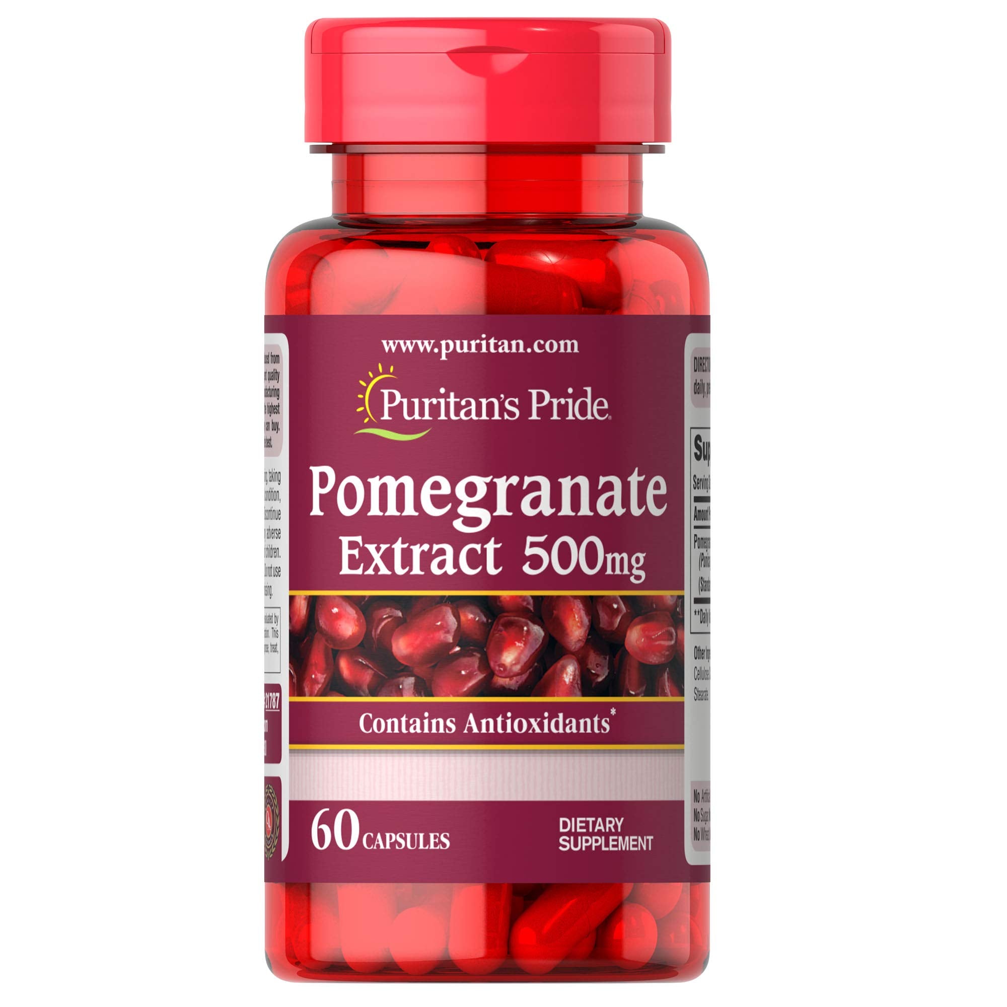 Pomegranate extract for healthy combinations