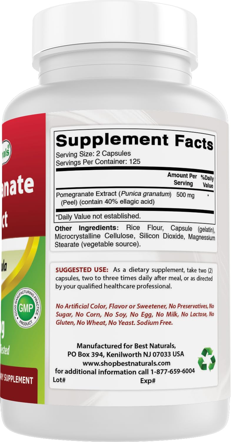 pomegranate extract for seniors' wellness