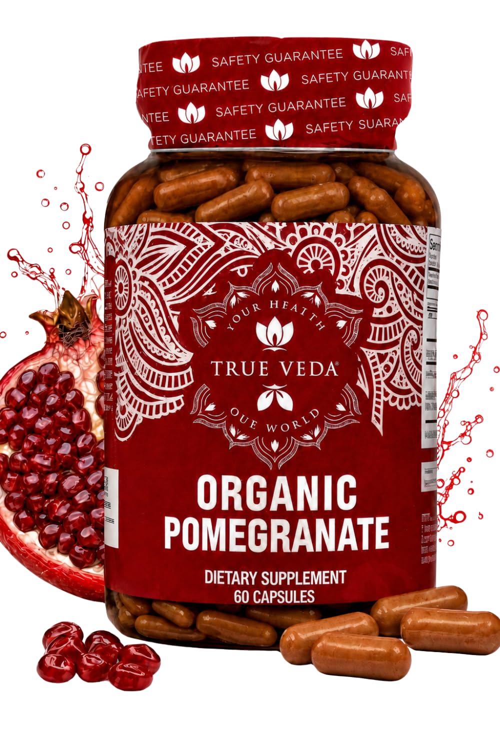 Pomegranate extract multivitamins for women