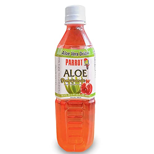 pomegranate flavored aloe vera juice