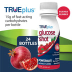 Pomegranate flavored glucose shot
