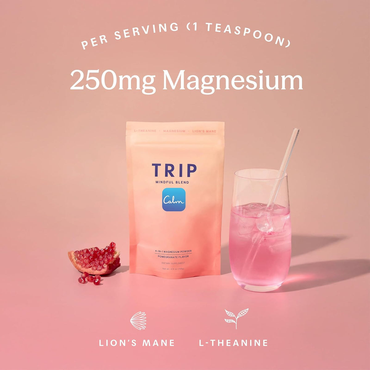 pomegranate flavoured magnesium supplement