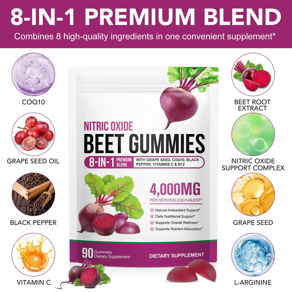 Pomegranate gummies for immune support