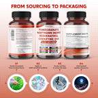 Pomegranate health benefits in capsules
