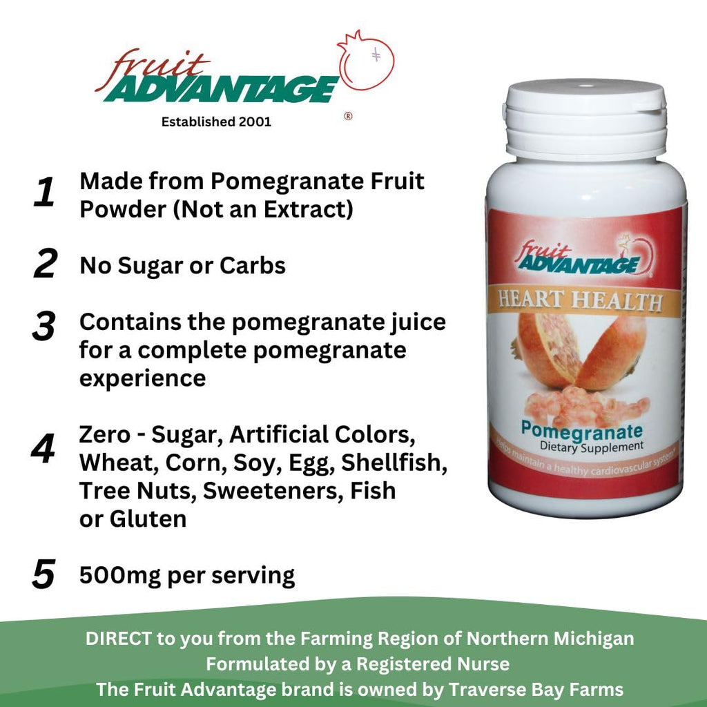 Pomegranate Heart Health vitamin blend