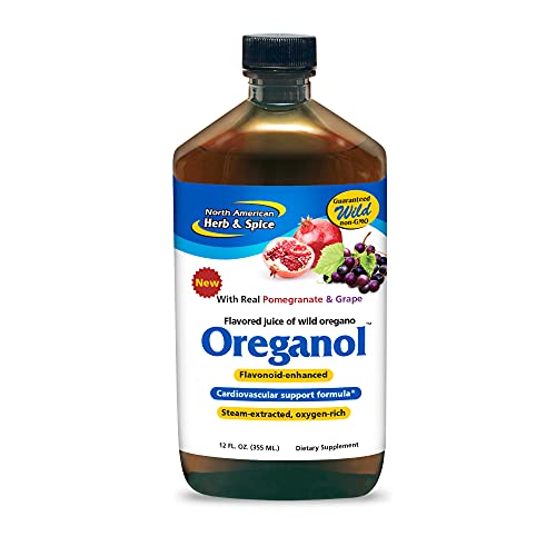 pomegranate infused oregano supplement