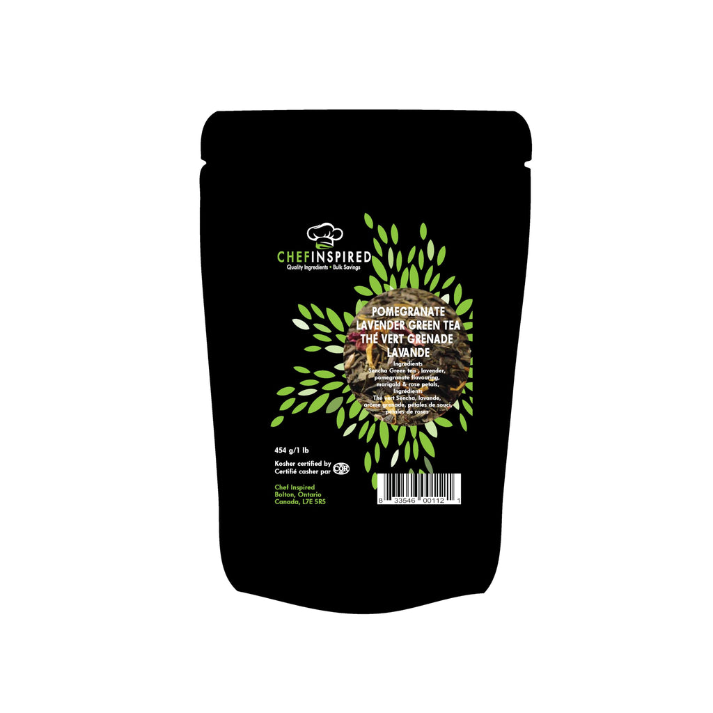Pomegranate lavender green tea blend