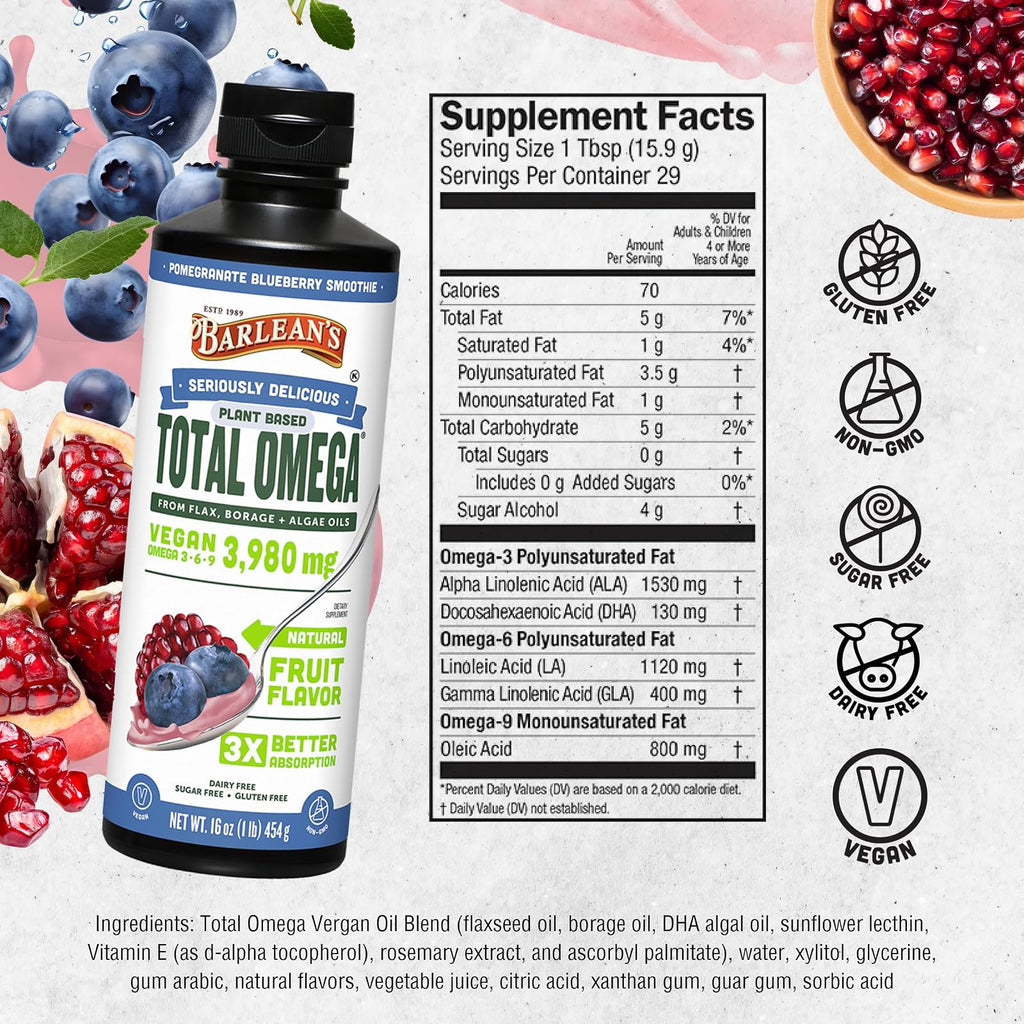 Pomegranate oil for immune support