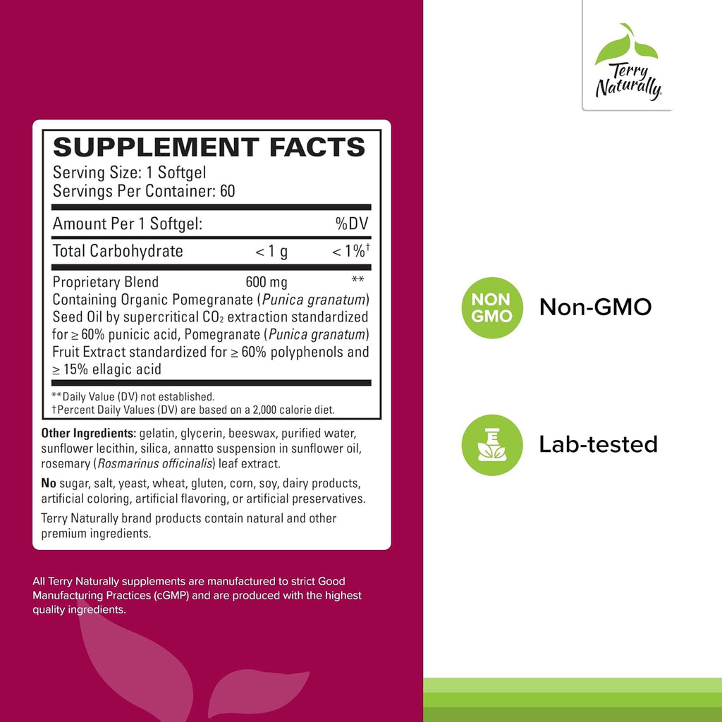 Pomegranate seed oil for healthy skin