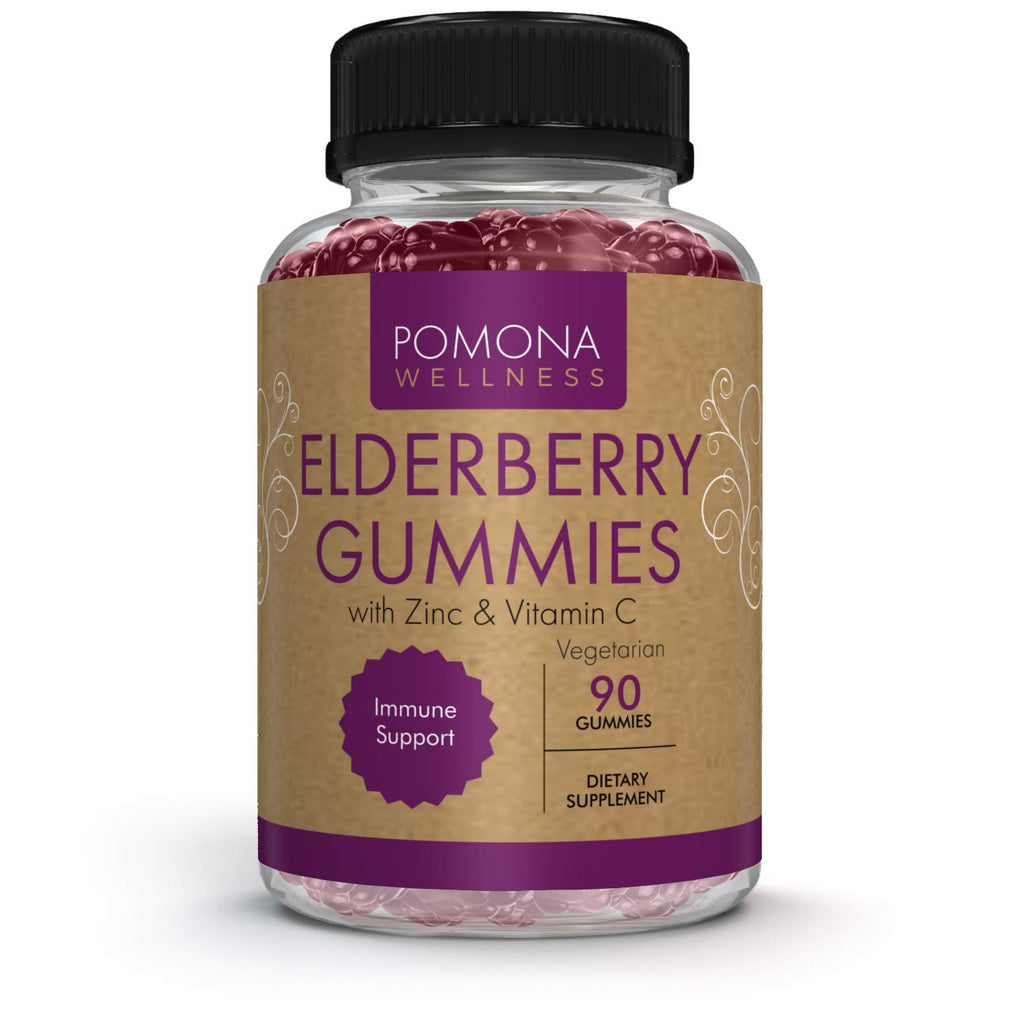 Pomona Wellness elderberry gummies for immunity