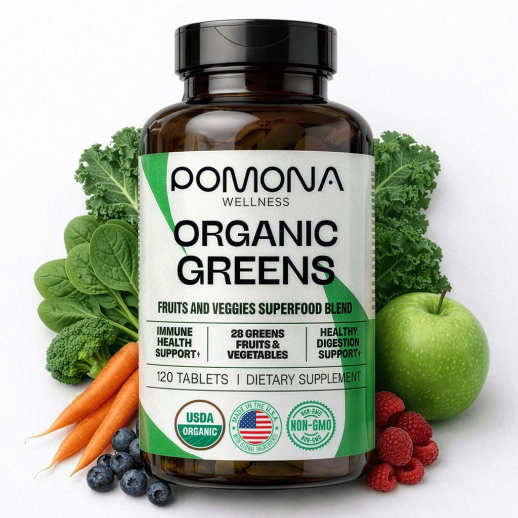 Pomona Wellness Super Greens multivitamins