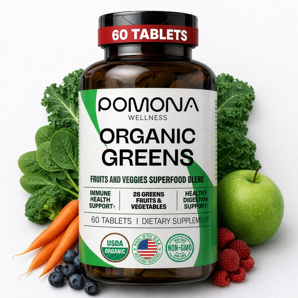 Pomona Wellness Super Greens tablets