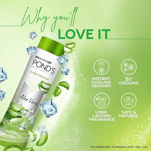 POND'S aloe powder for skin hydration