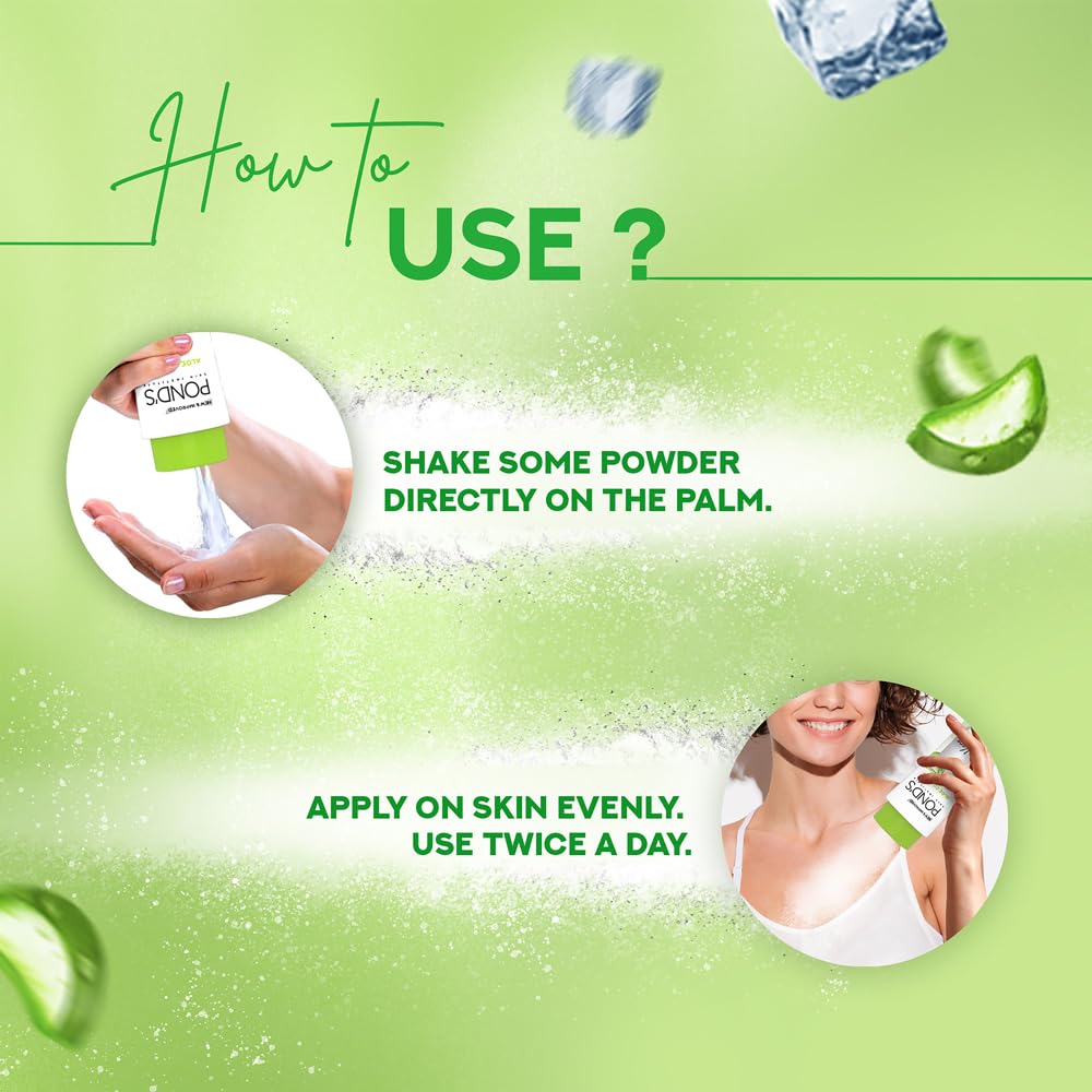 POND'S aloe vera for sunburn relief