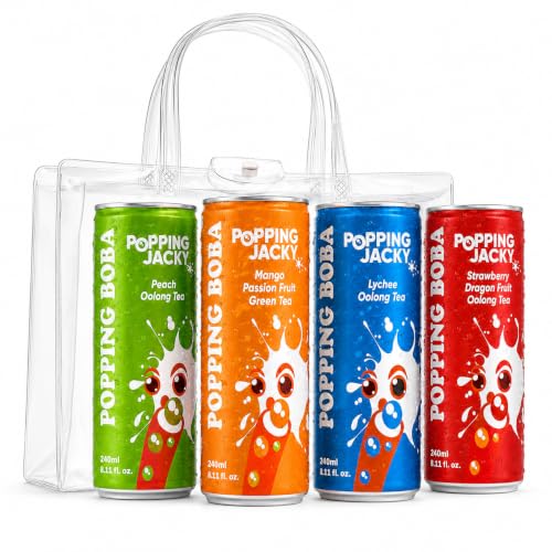 Popping boba drink assorted flavours