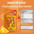 Popping candy for sustained energy