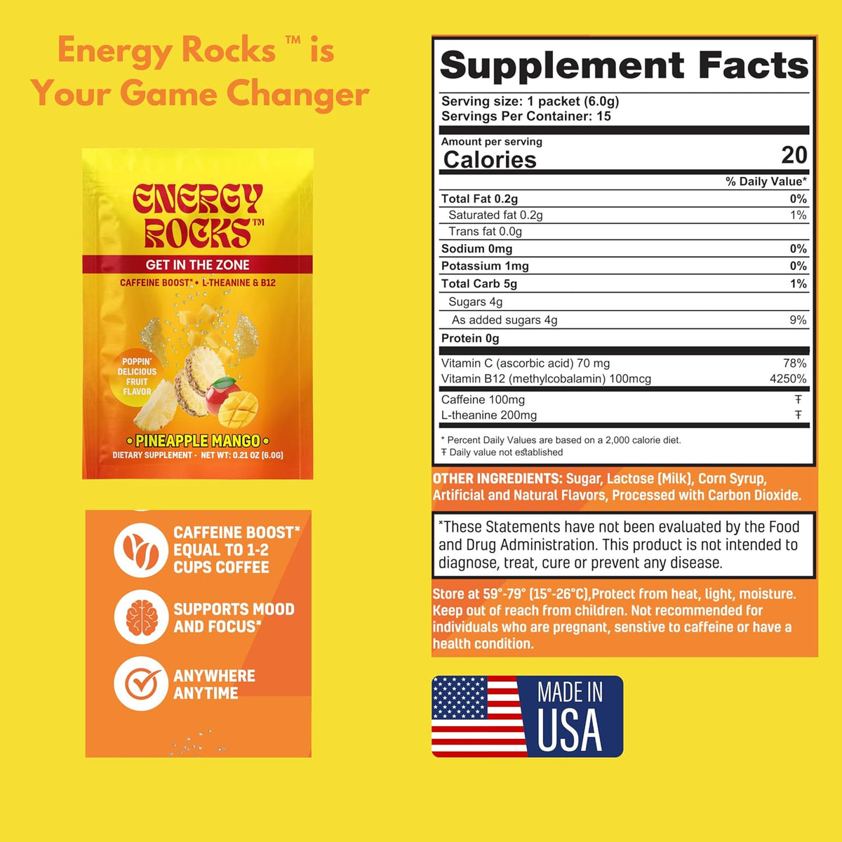 Popping endurance candy for long runs
