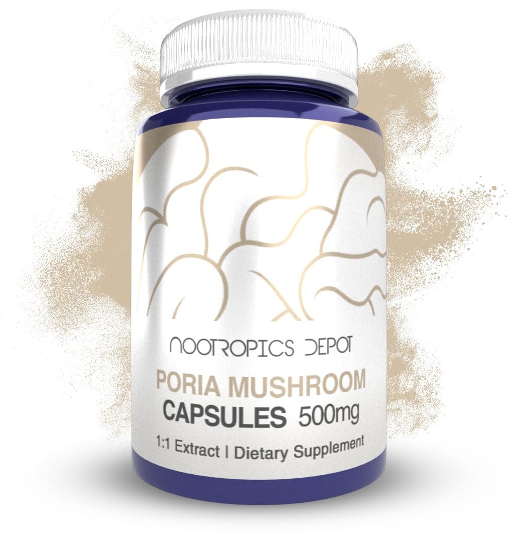 Poria mushroom capsules for brain health