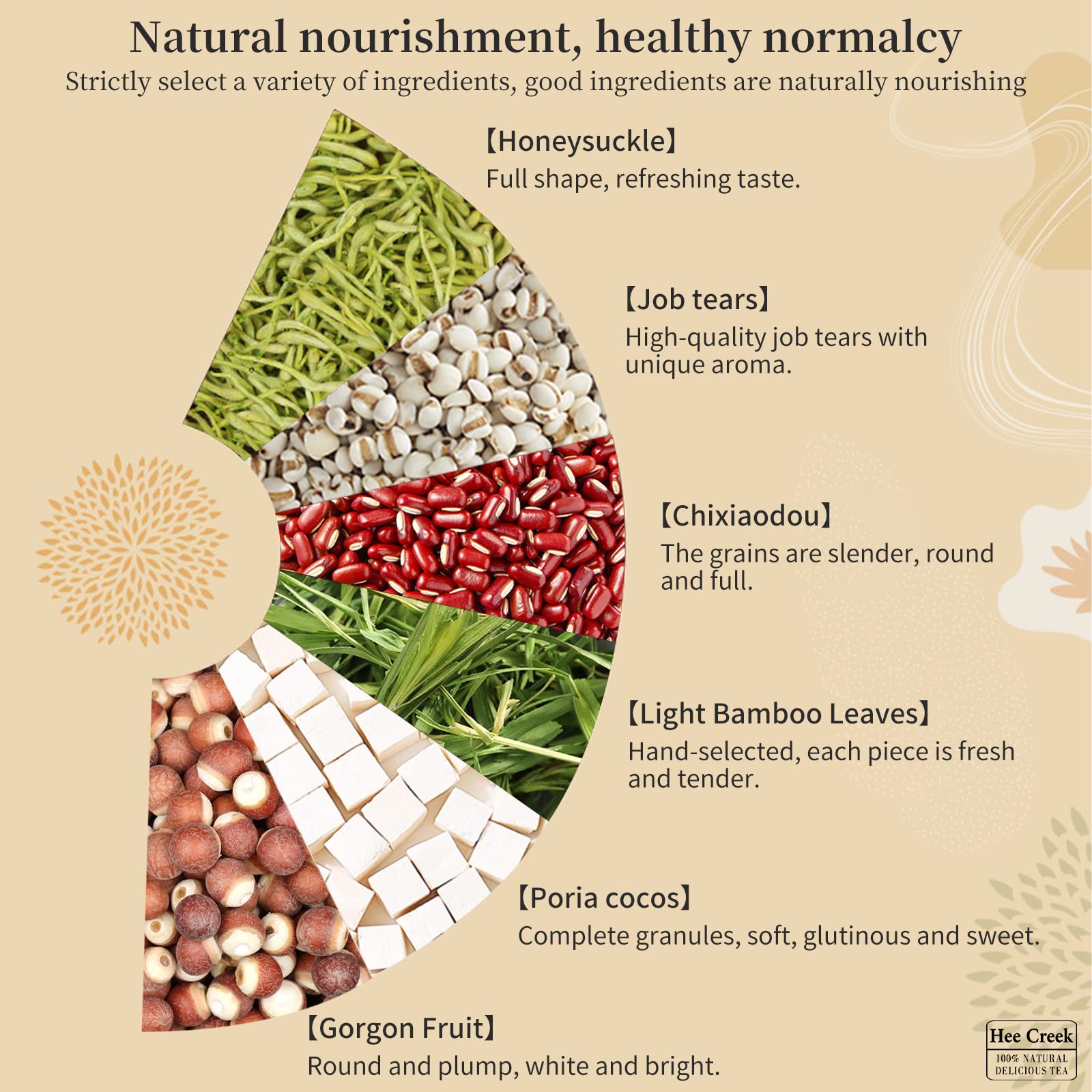 Poria tea for wellness support
