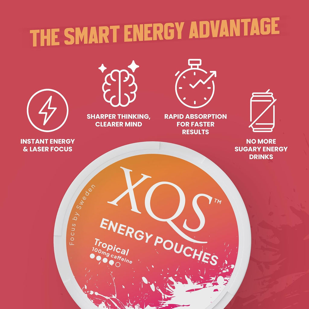 portable caffeine pouches for on-the-go