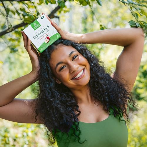 Portable chlorophyll packs for on-the-go