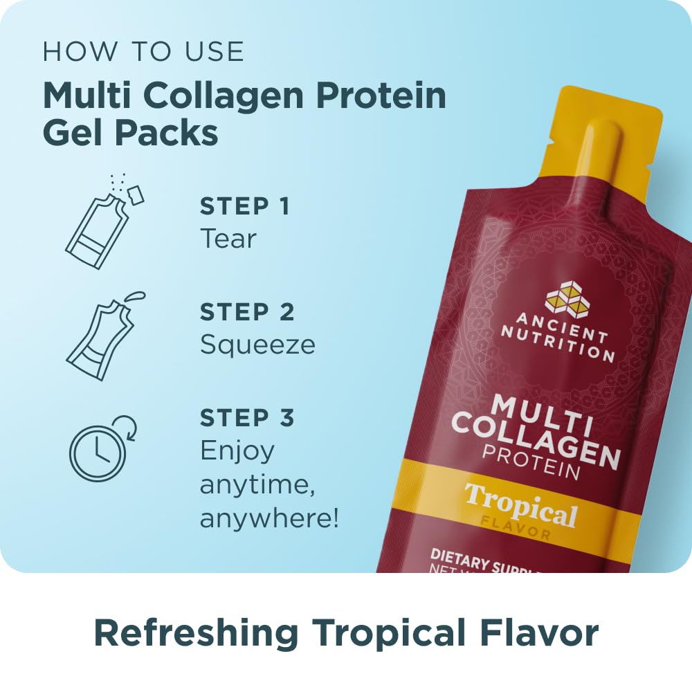 portable collagen gel for on-the-go