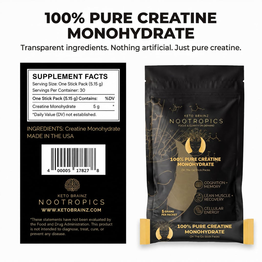 Portable creatine for on-the-go fitness
