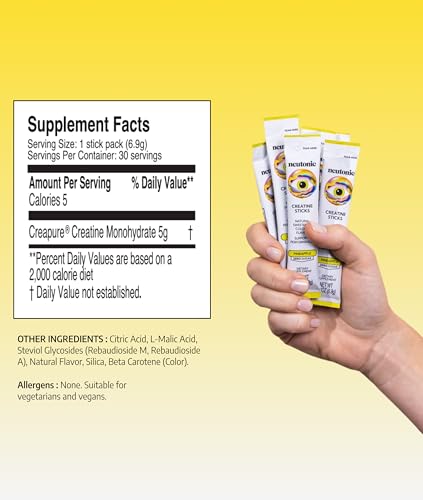 Portable creatine sticks for athletes