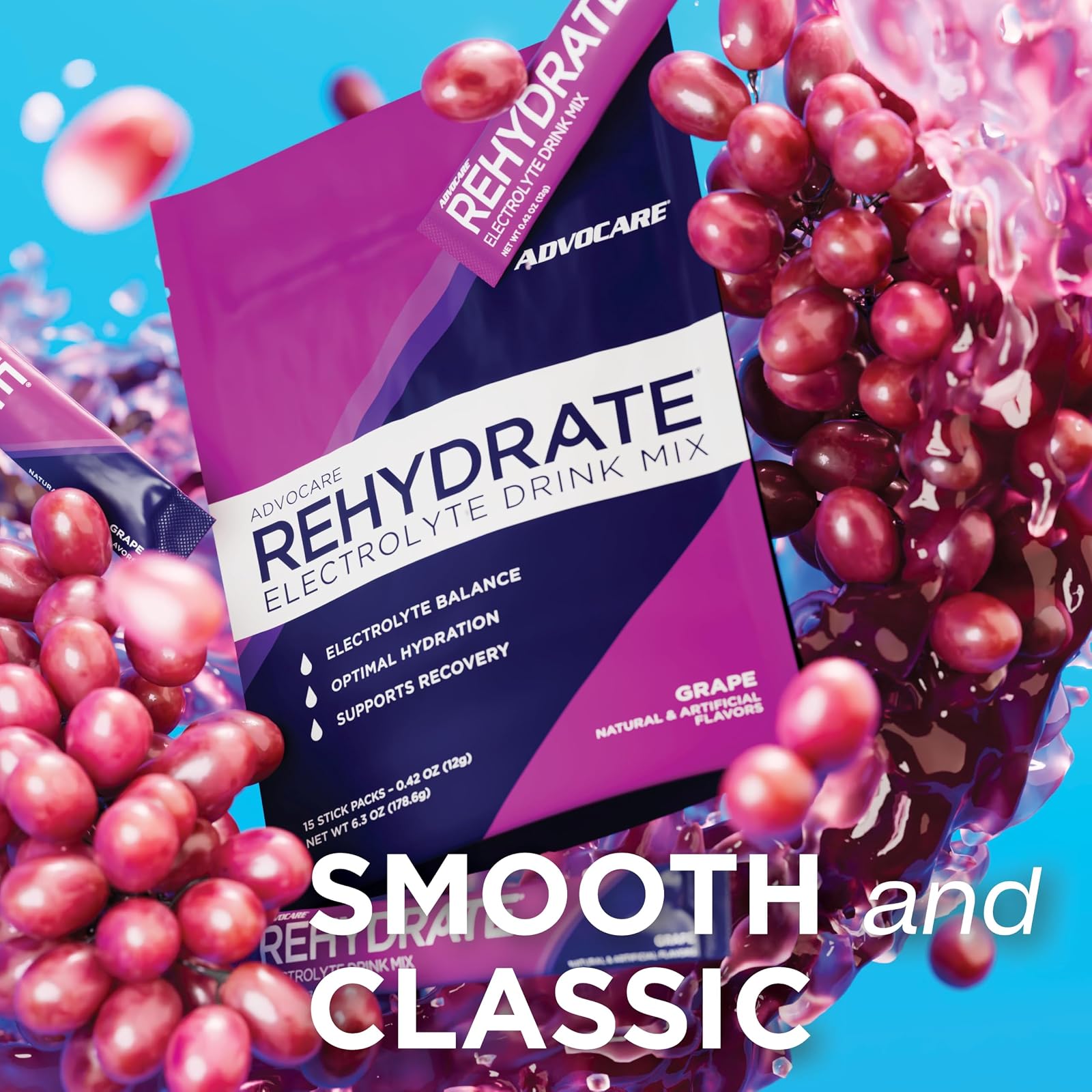 portable electrolyte drink mix packets