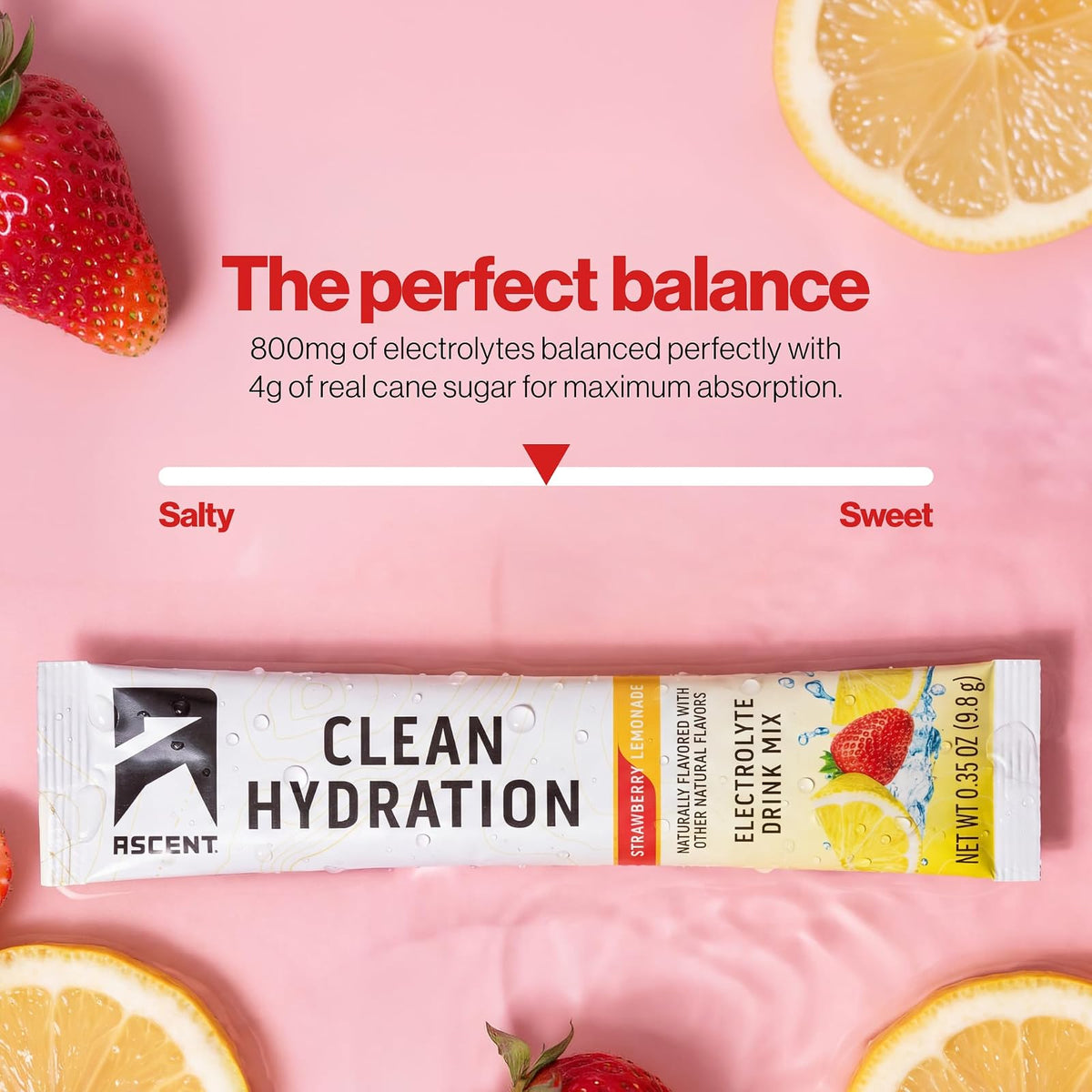 Portable electrolyte packets for athletes