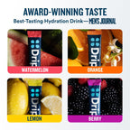 Portable electrolyte packets for on-the-go