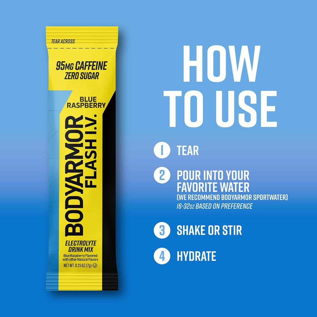 portable electrolyte packets for on-the-go