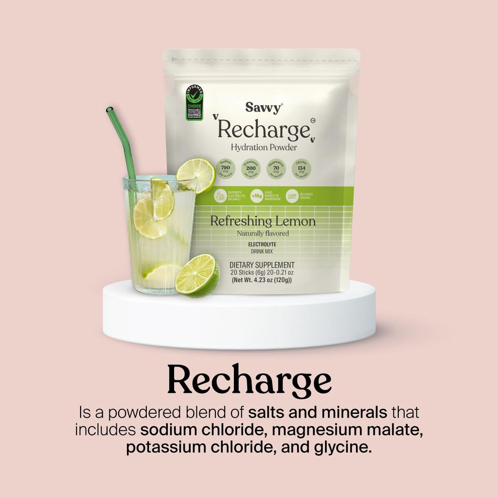 portable electrolyte packets for travel