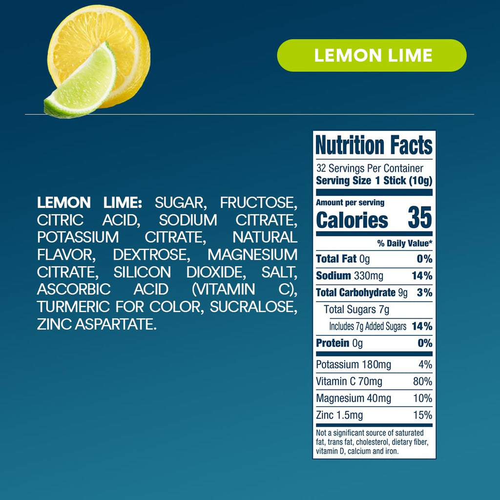 portable electrolyte packets for travel